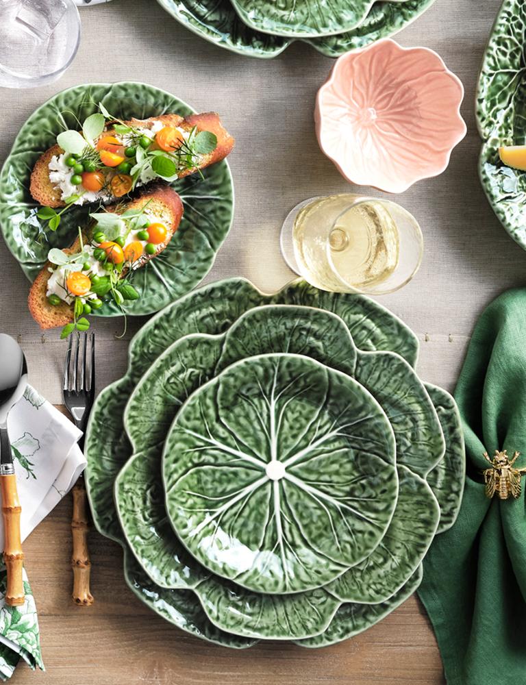 Bordallo Pinheiro Cabbage Dinnerware Collection | Williams Sonoma AU