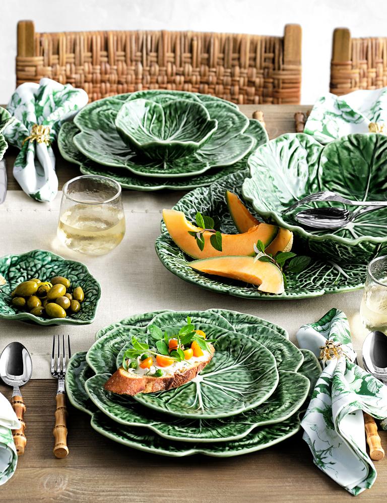 Bordallo Pinheiro Cabbage Dinnerware Collection | Williams Sonoma AU