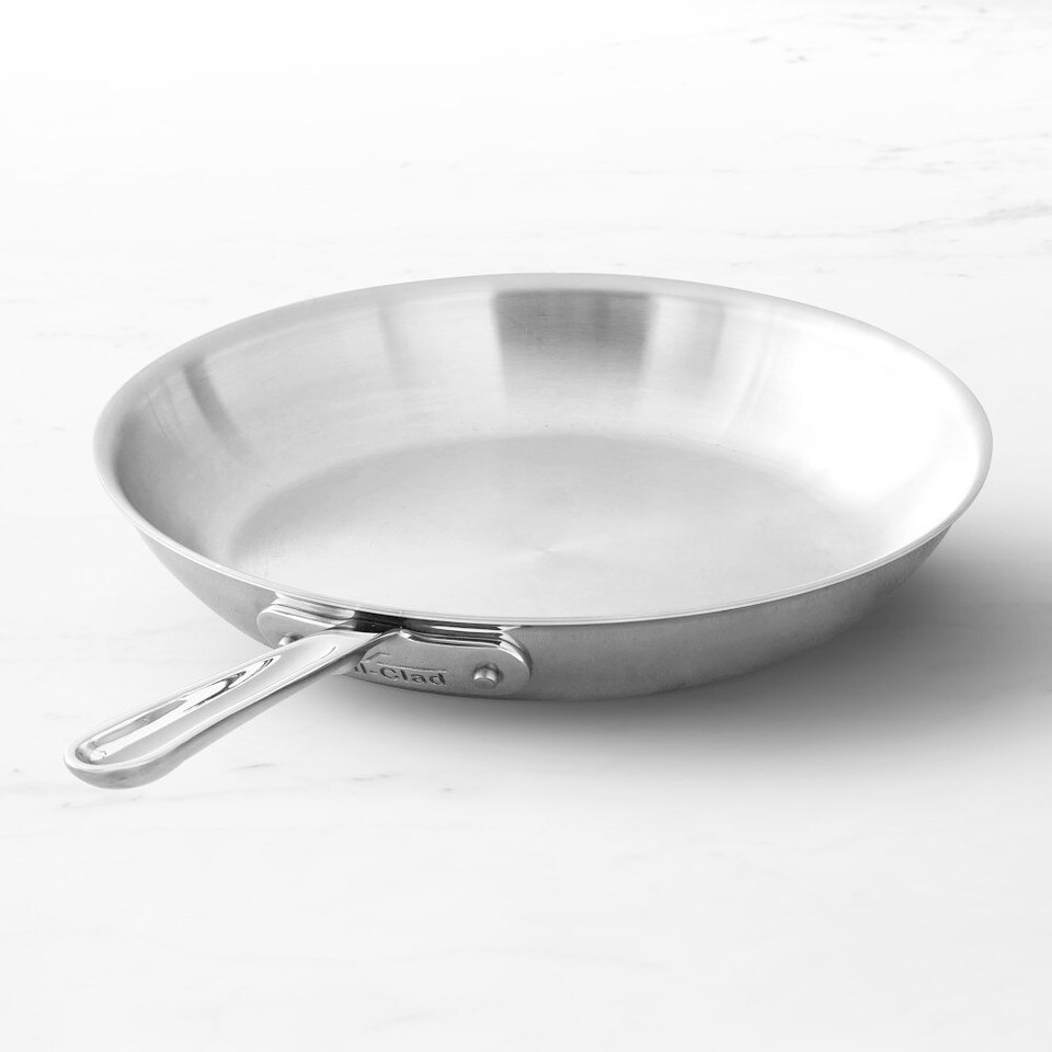 All-Clad D5 Stainless-Steel Fry Pan - Williams Sonoma Australia