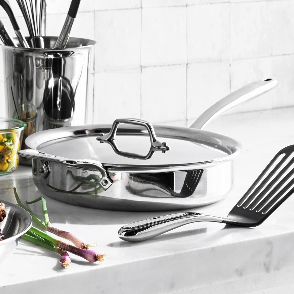 All-Clad G5 Graphite Core Stainless Steel Saute Pan, 2.8 L. | Williams ...