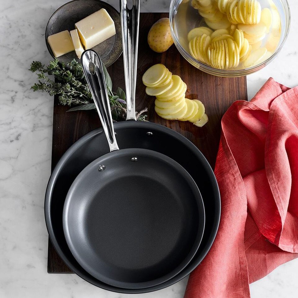 All-Clad NS1 Nonstick Induction Fry Pan, Set of 2 | Williams Sonoma AU