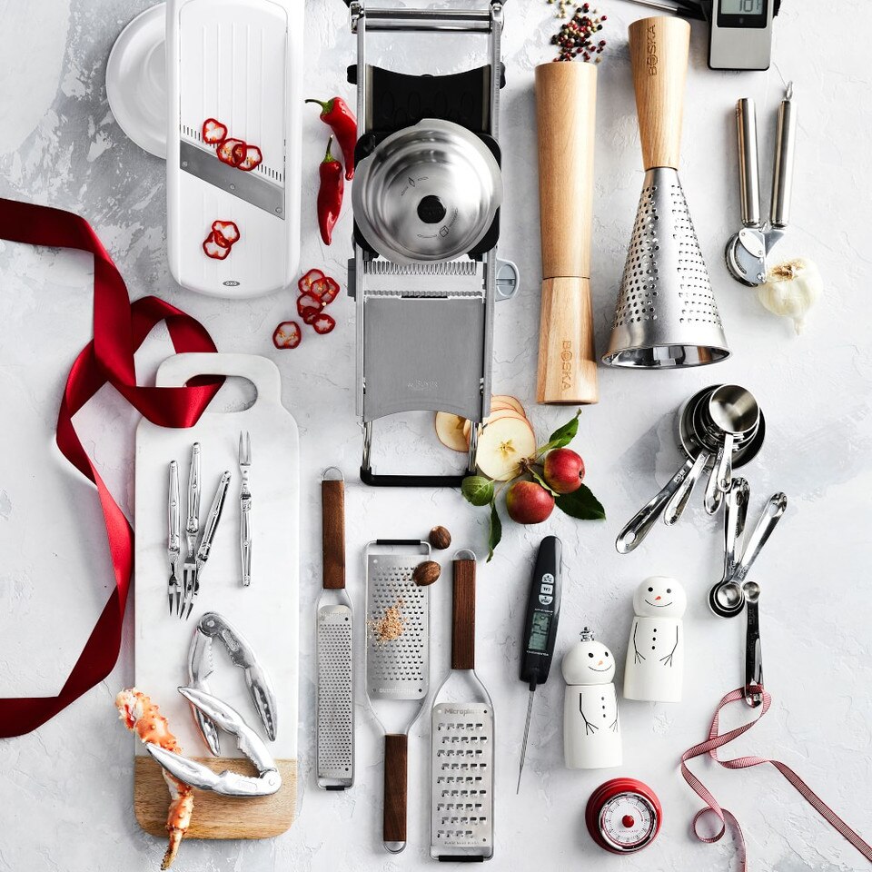 All-Clad Stainless Steel Measuring Cups & Spoons - Williams Sonoma ...