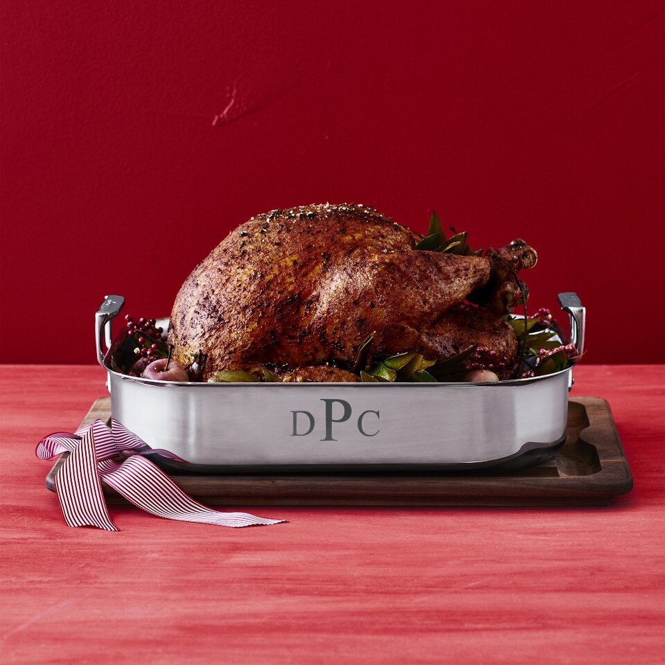 All-Clad Stainless-Steel Roaster with Rack - Williams Sonoma Australia