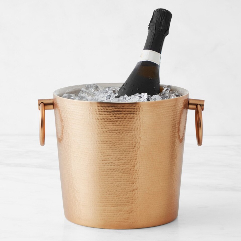 Antique Brass Champagne Bucket - Williams Sonoma Australia