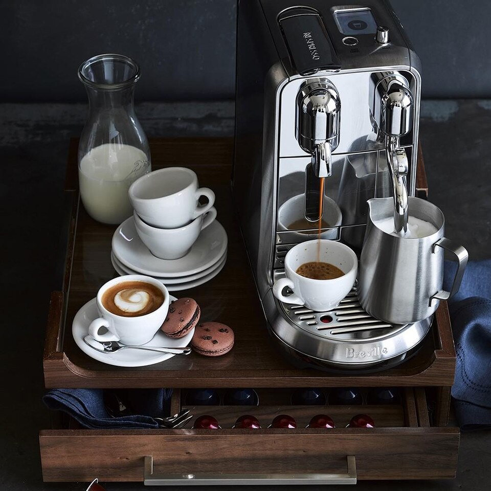 Nespresso Creatista Plus Espresso Machine by Breville - Williams Sonoma ...