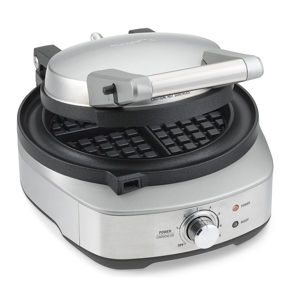 Breville No-Mess Classic Round Waffle Maker | Williams Sonoma AU