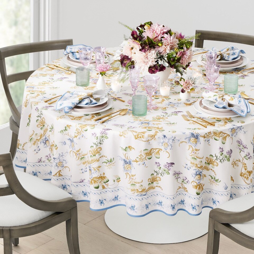Bridgerton x Williams Sonoma Round Tablecloth | Williams Sonoma AU