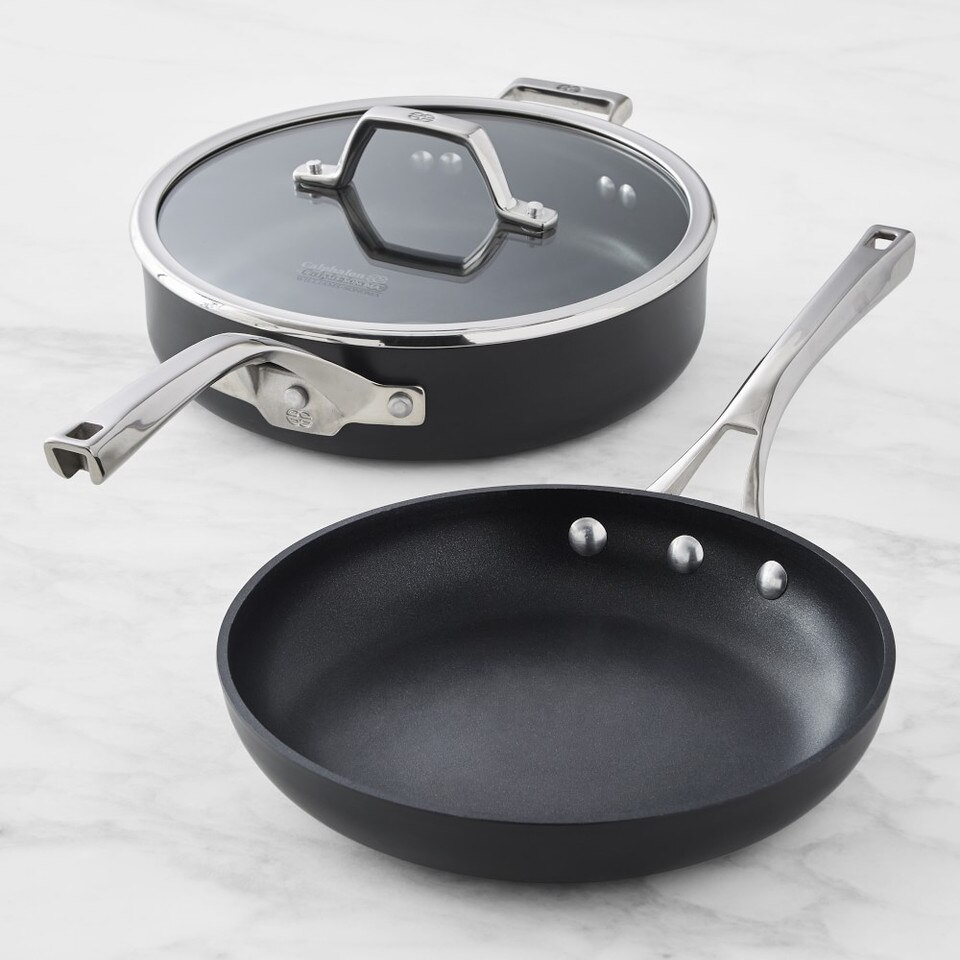 Calphalon Elite Nonstick 3-Piece Frying Pan & Saute Pan Set - Williams ...