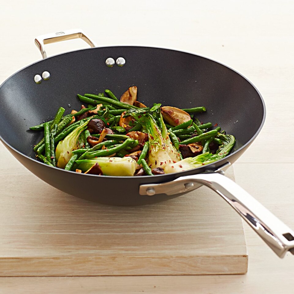 Calphalon Elite Nonstick Wok - Williams Sonoma Australia