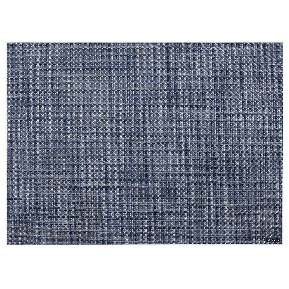 Chilewich Basketweave Place Mats, Denim | Williams Sonoma Australia