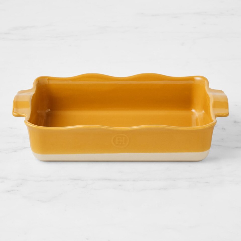 Emile Henry French Ceramic Ruffled Rectangular Baker | Williams Sonoma AU