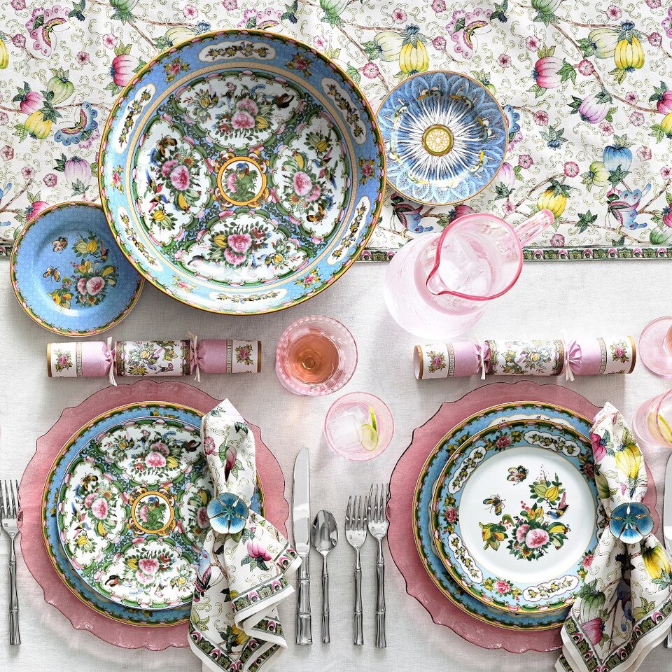 Famille Rose Dinnerware Collection - Williams Sonoma AU