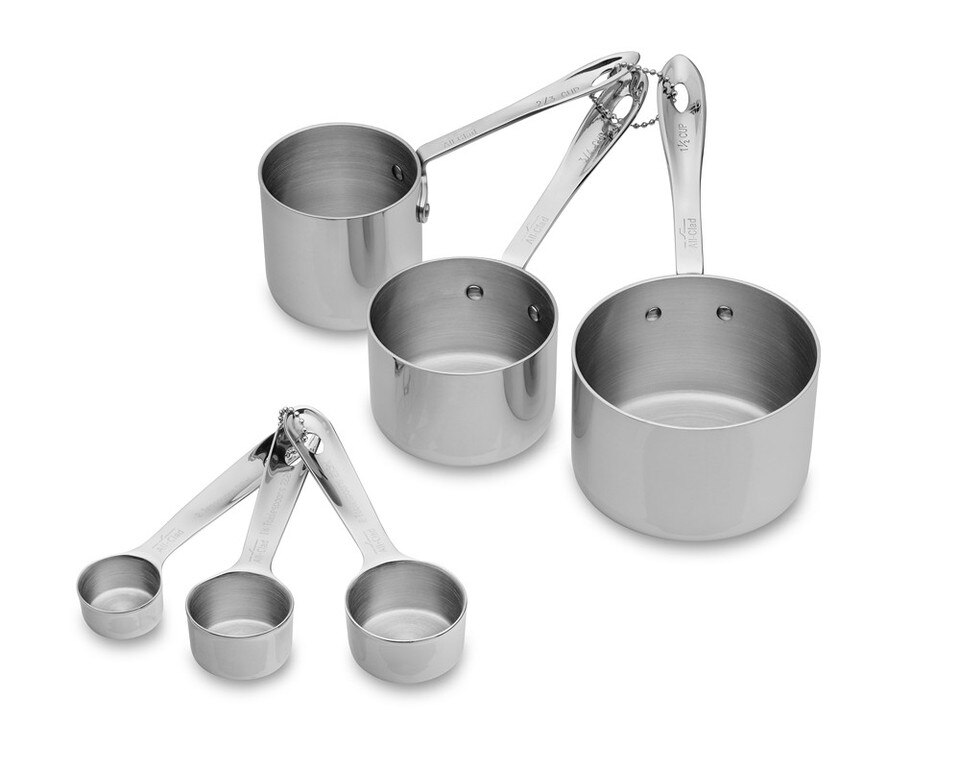 All-Clad Stainless-Steel Measuring Cups & Spoons