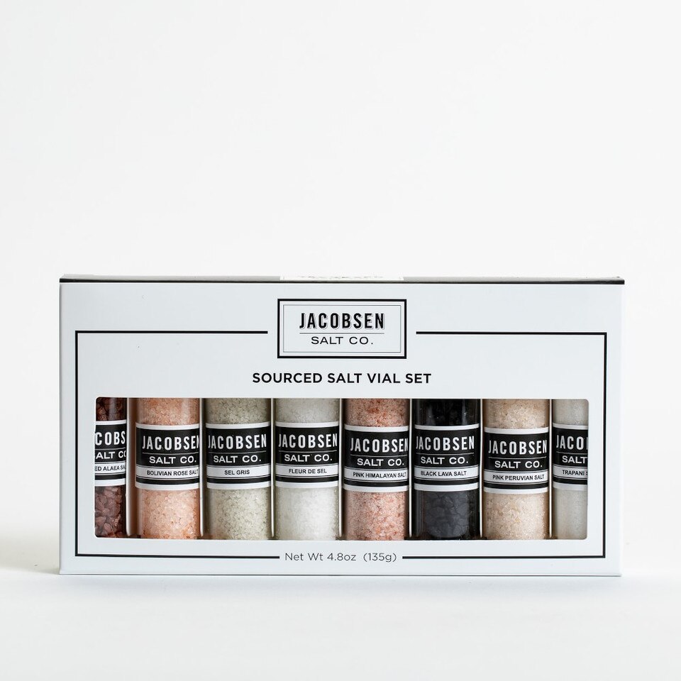Jacobsen Salt Co. Salt Sourced 8 Vial Set | Williams Sonoma Australia