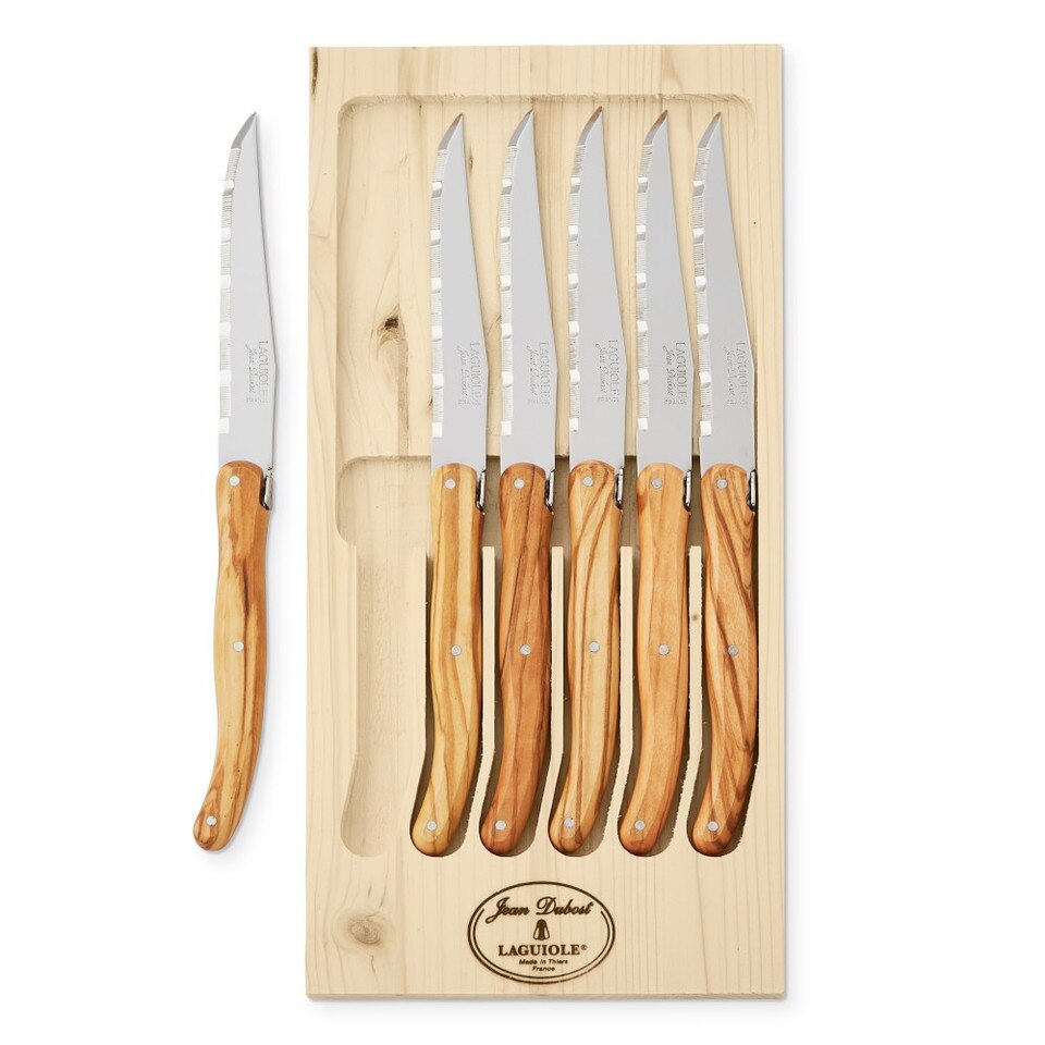 Jean Dubost Laguiole Steak Knives, Set of 6 - Williams Sonoma Australia