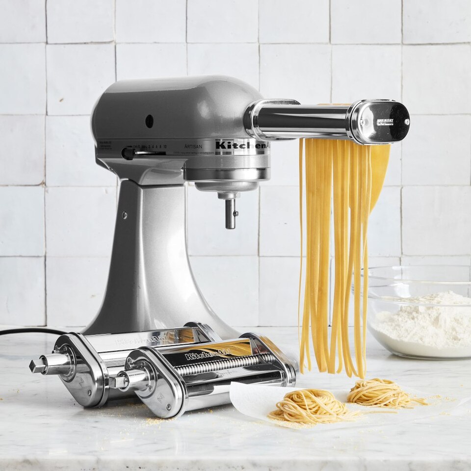 KitchenAid® 3-Piece Pasta Roller & Cutter Set - Williams Sonoma Australia