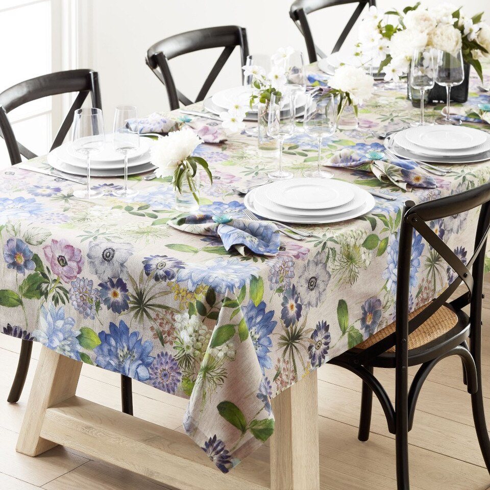 La Vie en Bleu Tablecloth - Williams Sonoma Australia