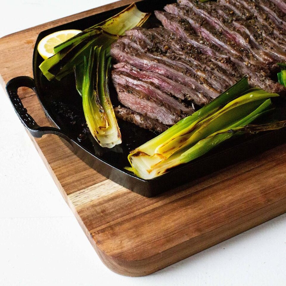 Lodge Blacklock Triple-Seasoned Cast Iron Double Burner Griddle ...