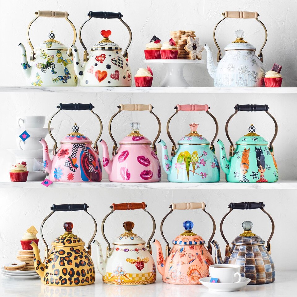 MacKenzie-Childs Queen Bee Tea Kettle, 1.9L | Williams Sonoma Australia