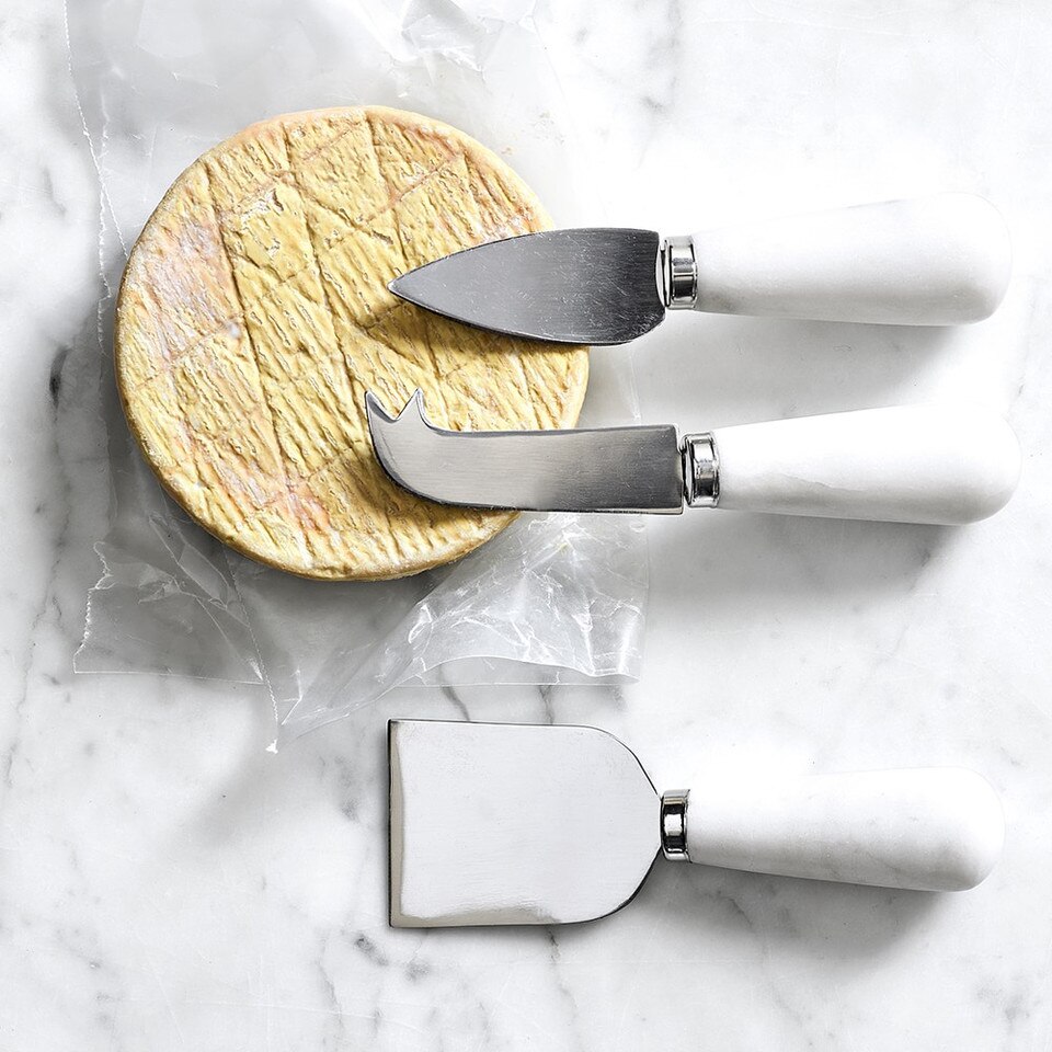 Marble Cheese Knives, Set of 3 | Williams Sonoma AU