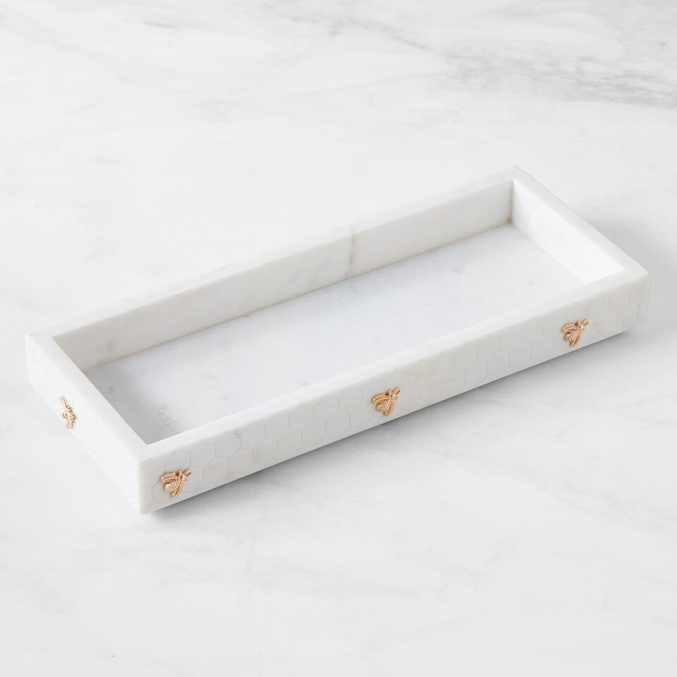 Marble Honeycomb Benchtop Tray | Williams Sonoma AU