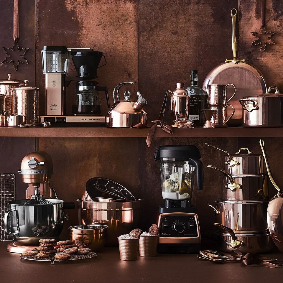 Mauviel Copper 12-Piece Cookware Set - Williams Sonoma Australia
