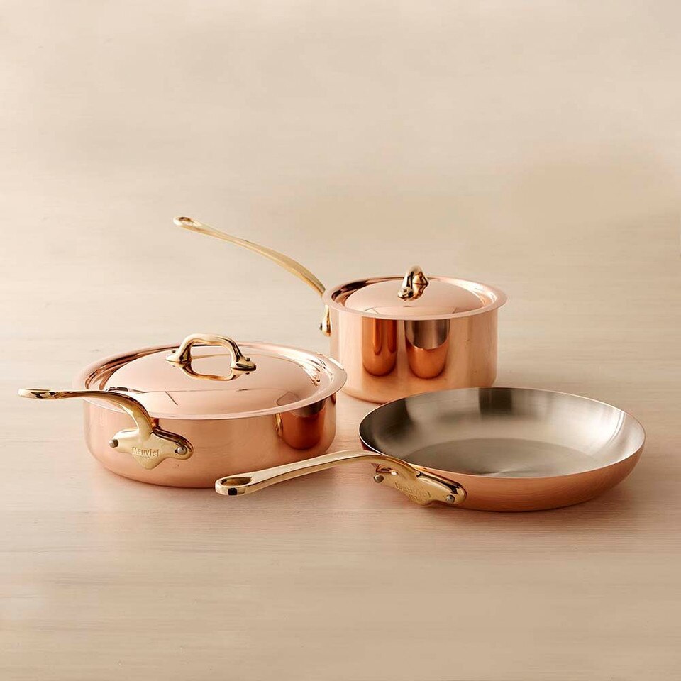 Mauviel Copper 5-Piece Cookware Set, Small - Williams Sonoma Australia