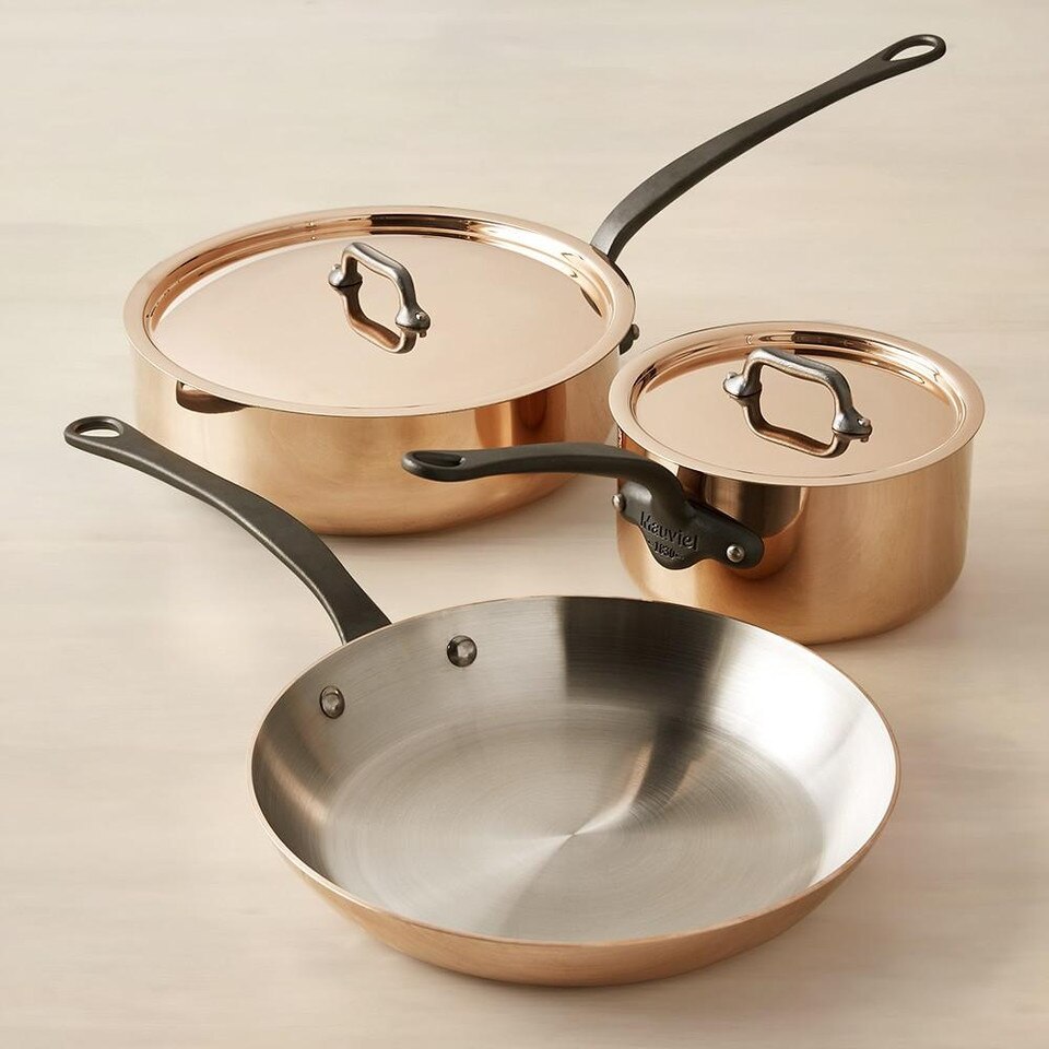 Mauviel M250C Copper 5-Piece Cookware Set | Williams Sonoma AU