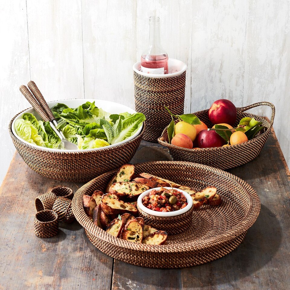 Nito Basket with Handles - Williams Sonoma Australia