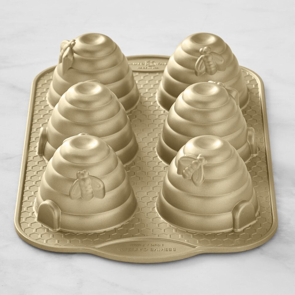 Nordic Ware Non-Stick Cast Aluminium Beehive Cakelet Pan | Williams ...