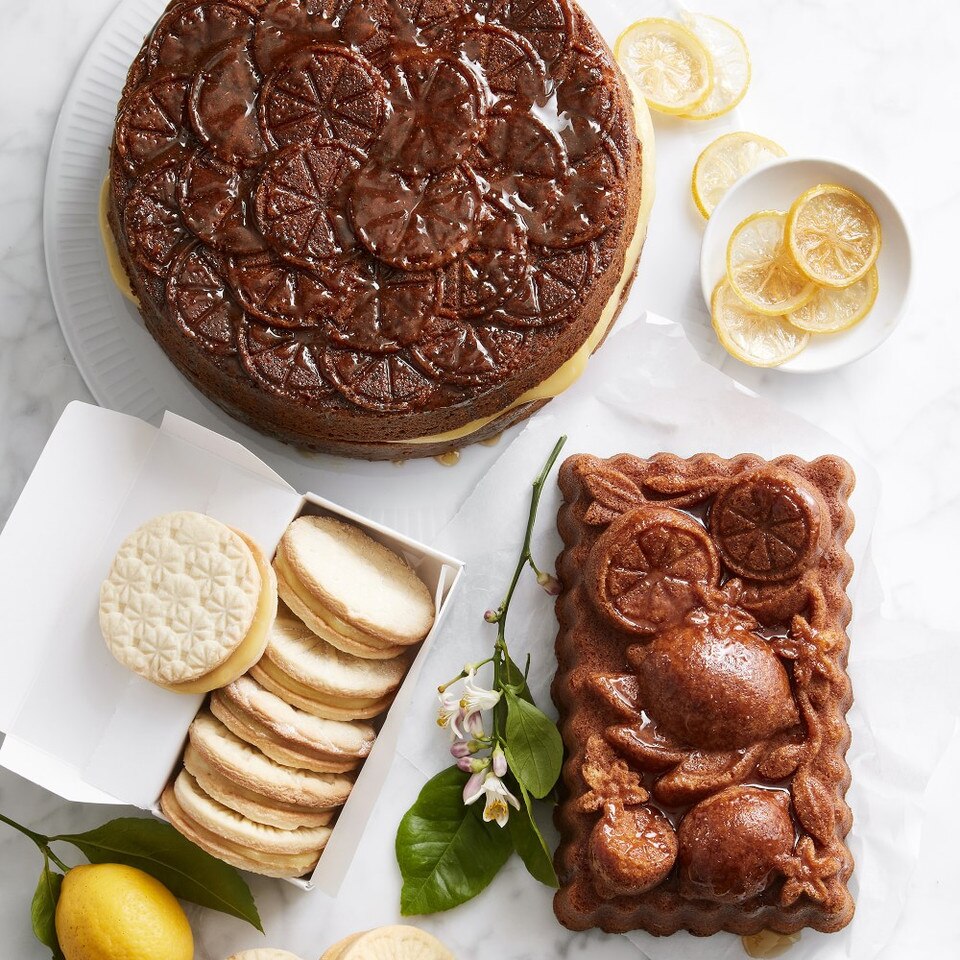 Nordic Ware Non-Stick Cast Aluminium Citrus Loaf Pan | Williams Sonoma AU