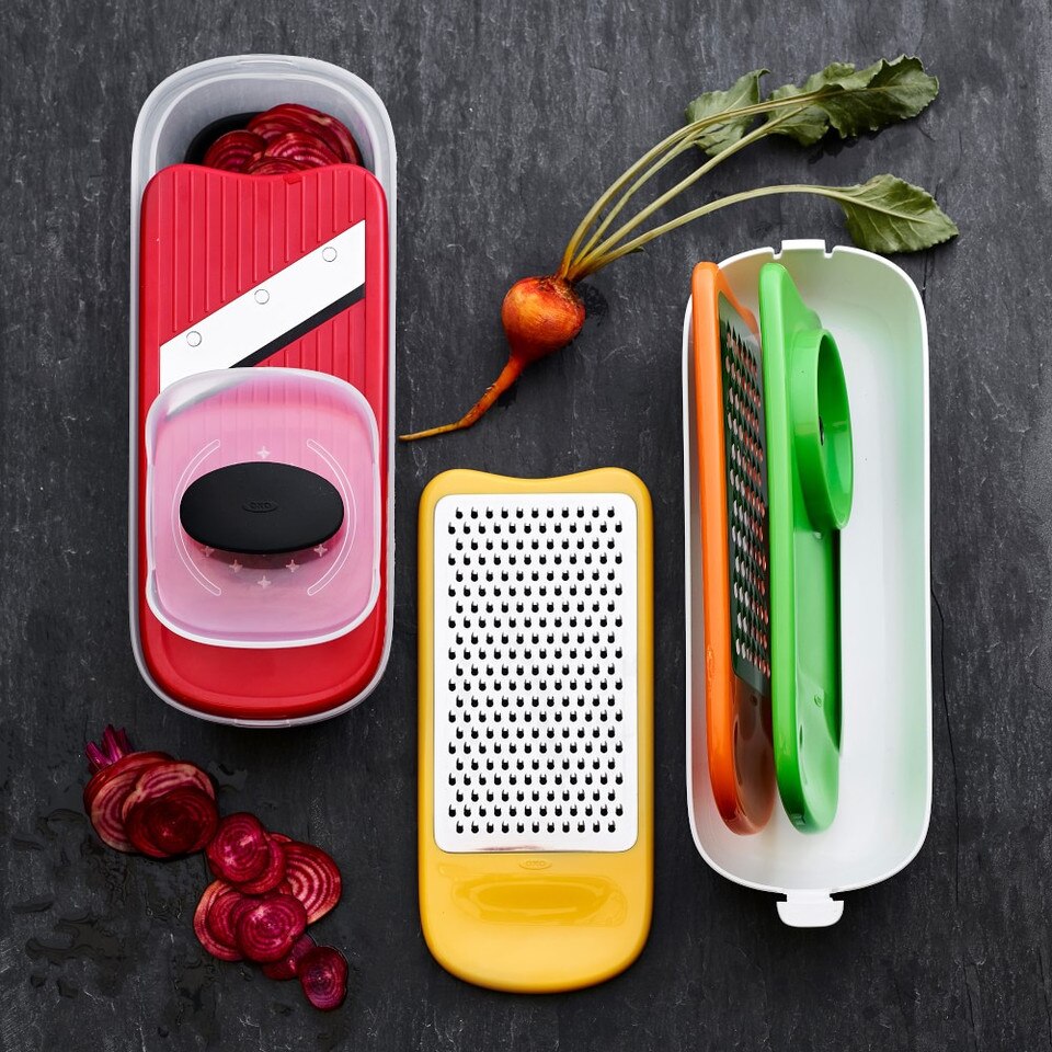 OXO Grate & Slice with Spiralizer - Williams Sonoma Australia