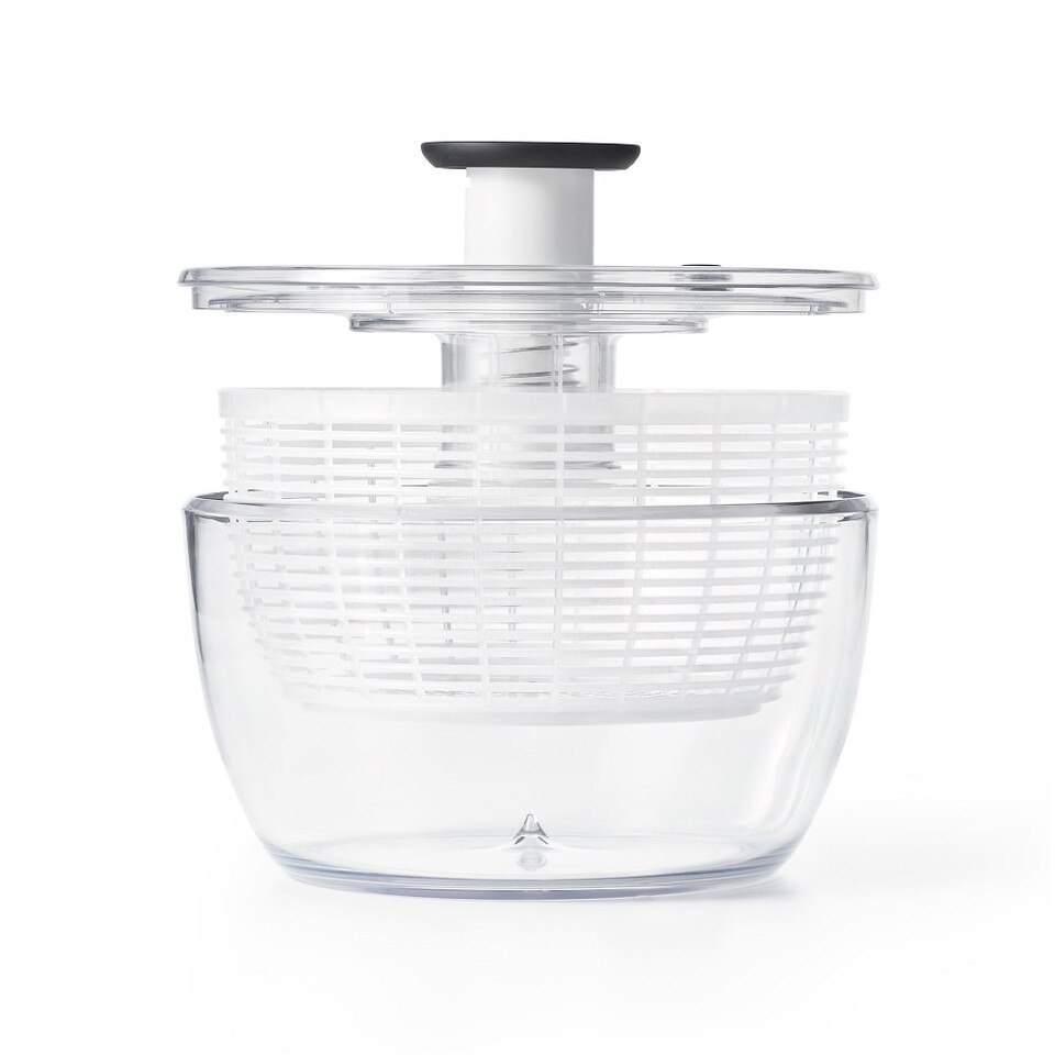 OXO Small Salad Spinner, Clear | Williams Sonoma Australia