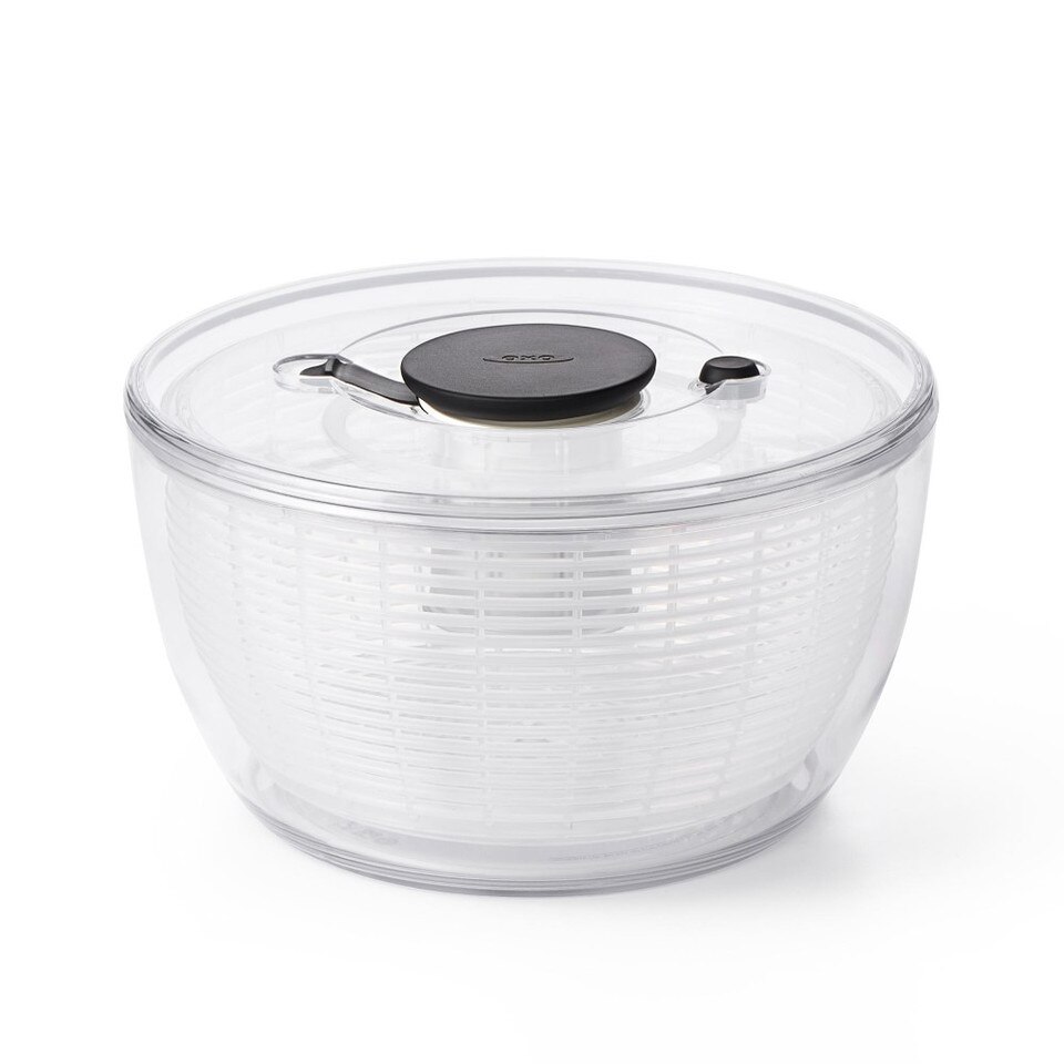 OXO Small Salad Spinner, Clear | Williams Sonoma Australia