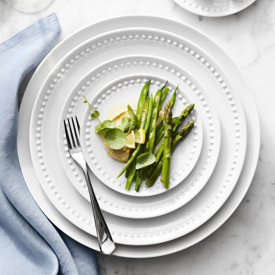 Pillivuyt Beaded Coupe Dinnerware Collection | Williams Sonoma Australia