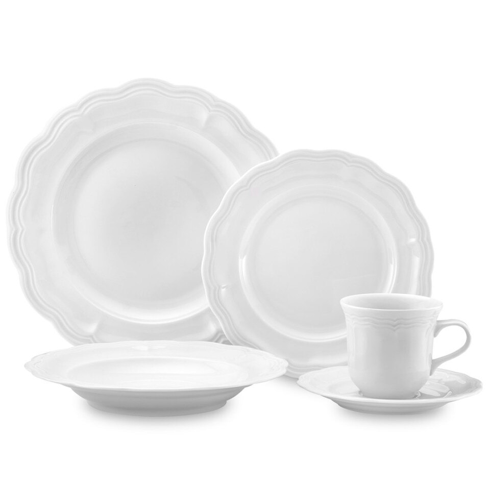 Pillivuyt Queen Anne Porcelain Dinnerware Collection | Williams Sonoma ...