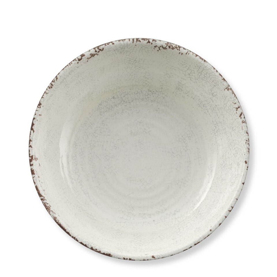 Rustic Melamine Individual Bowl, White | Williams Sonoma Australia