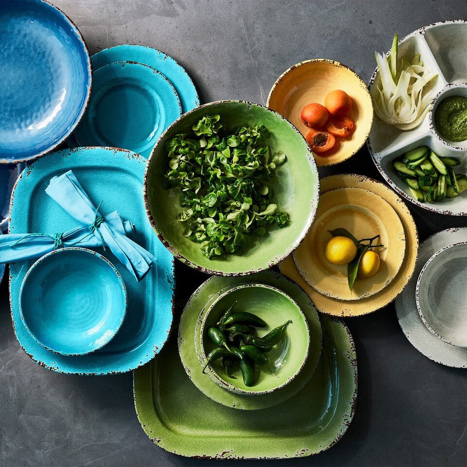 Rustic® Outdoor Melamine Bowls - Williams Sonoma Australia