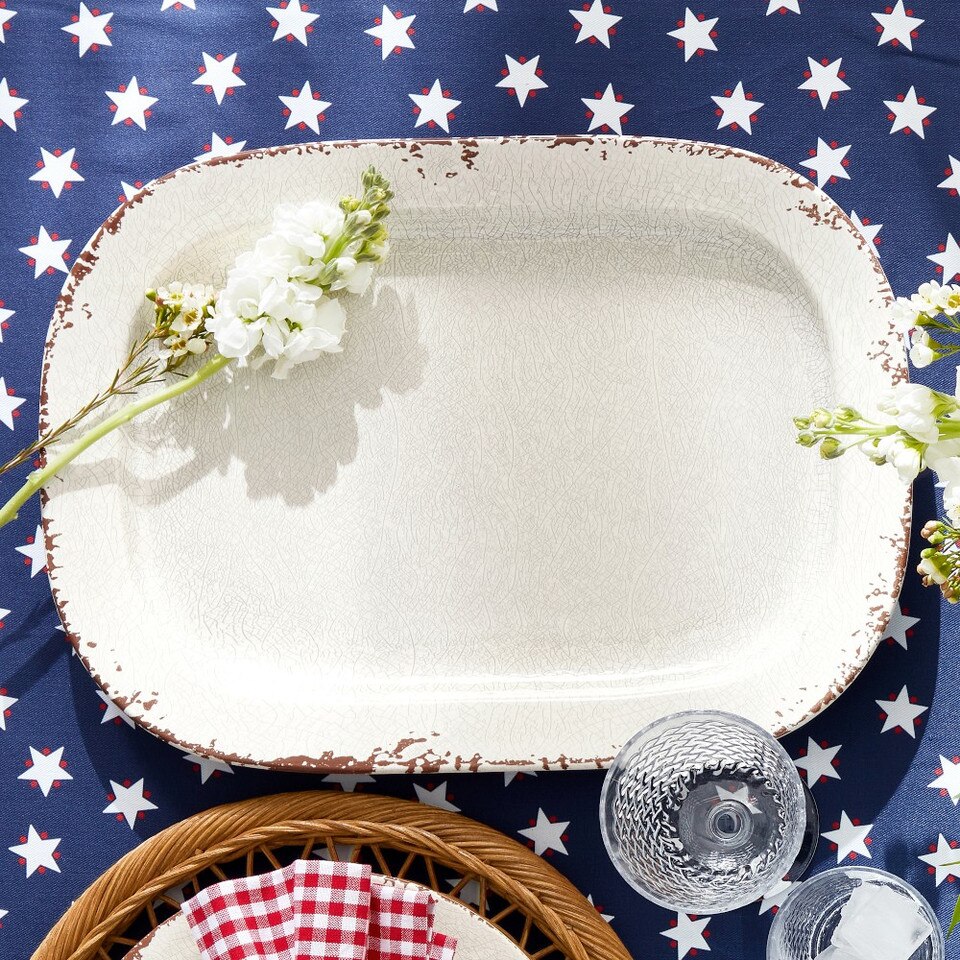 Rustic Outdoor Melamine Platter | Williams Sonoma Australia