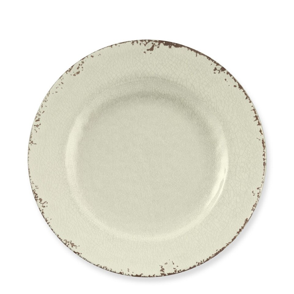 Rustic Melamine Salad Plate, White | Williams Sonoma Australia