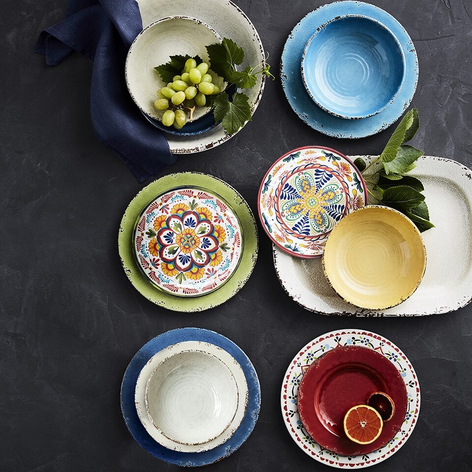Rustic Outdoor Melamine Salad Plates | Williams Sonoma AU