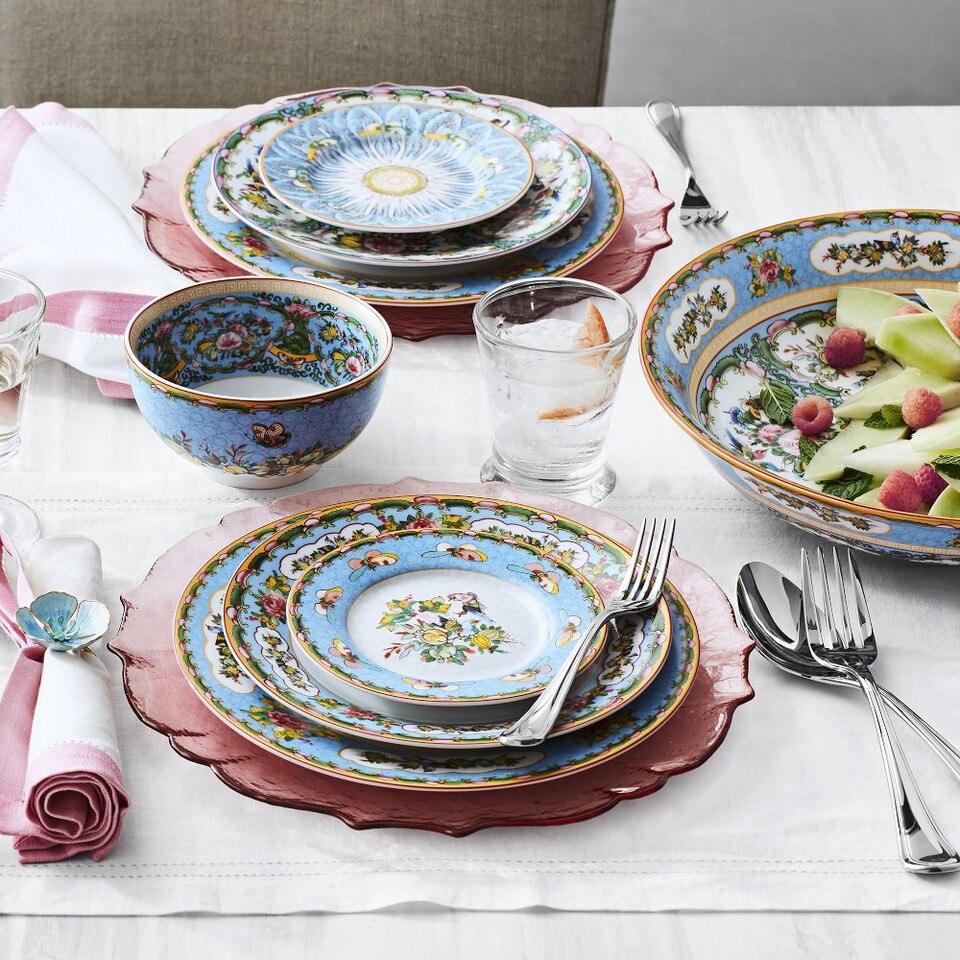 Scallop Glass Charger - Williams Sonoma Australia