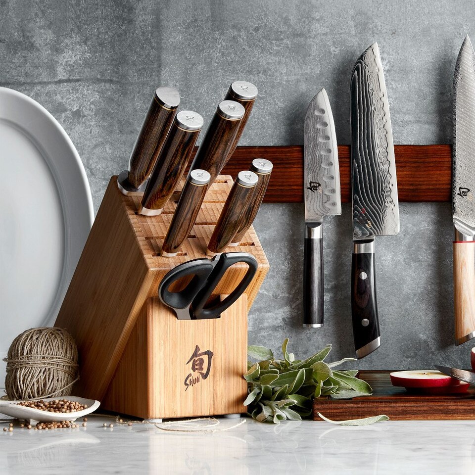 Shun Premier 9-Piece Knife Block Set | Williams Sonoma AU