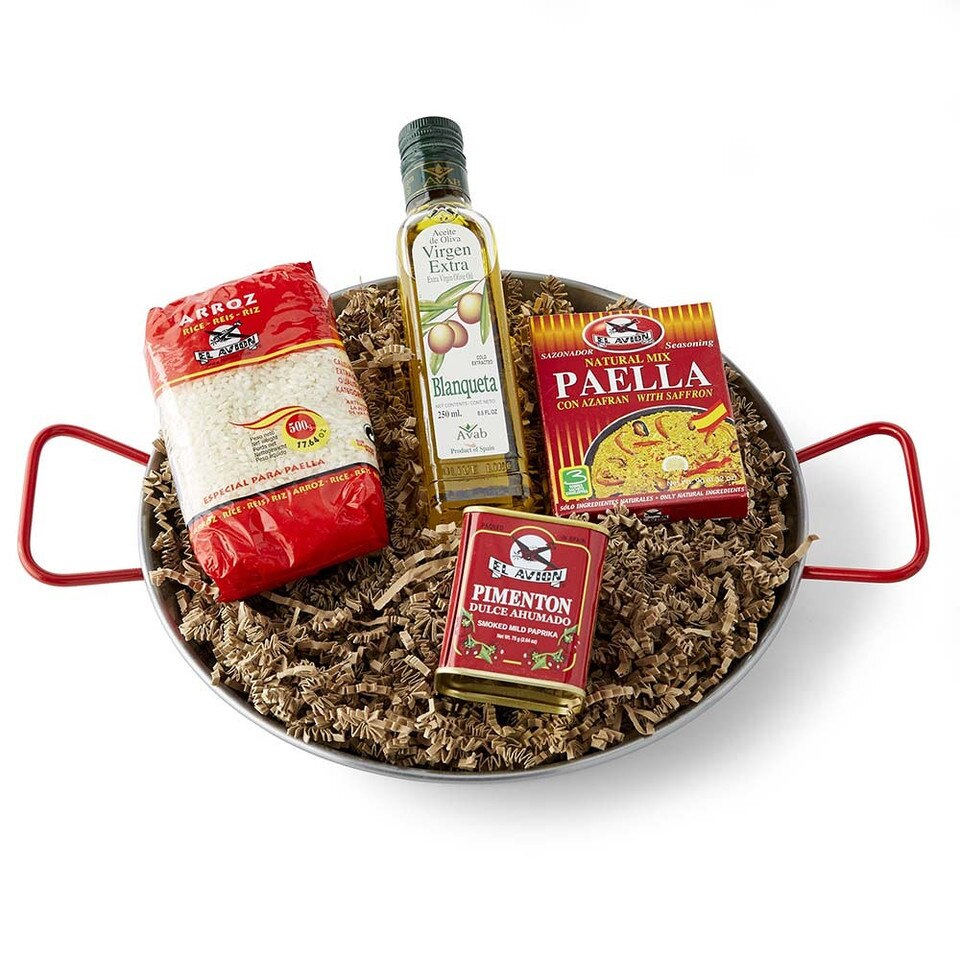 Spanish Paella Gift Set in Paella Pan | Williams Sonoma AU