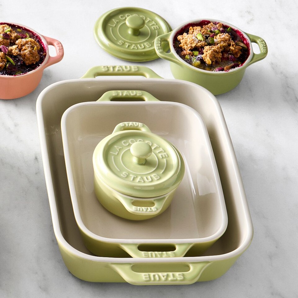 Staub Stoneware Pastel Mini Cocottes, Set of 6 | Williams Sonoma Australia