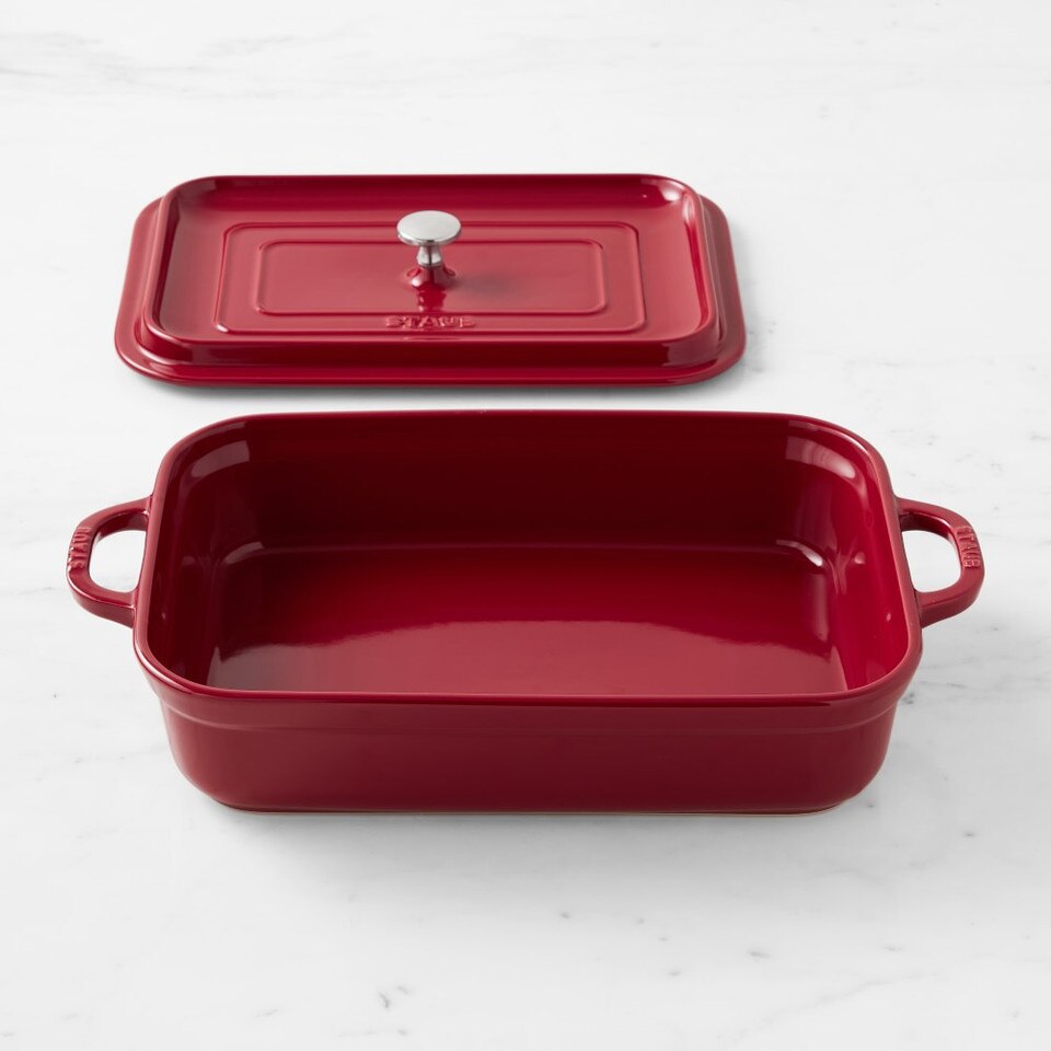 Staub Stoneware Rectangular Covered Baker - Williams Sonoma Australia