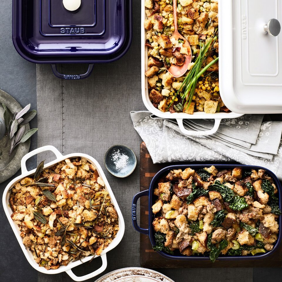 Staub Stoneware Rectangular Covered Baker - Williams Sonoma Australia