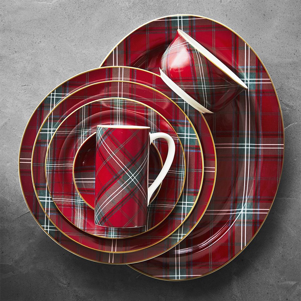 Classic Tartan Dinnerware Collection | Williams Sonoma AU