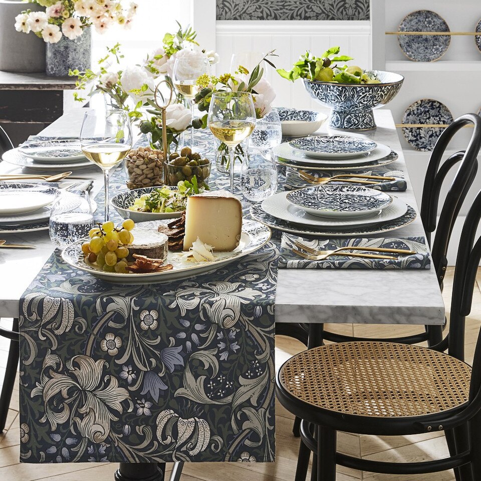 Morris & Co. x Williams Sonoma Bluebell Salad Plates, Set of 4 ...