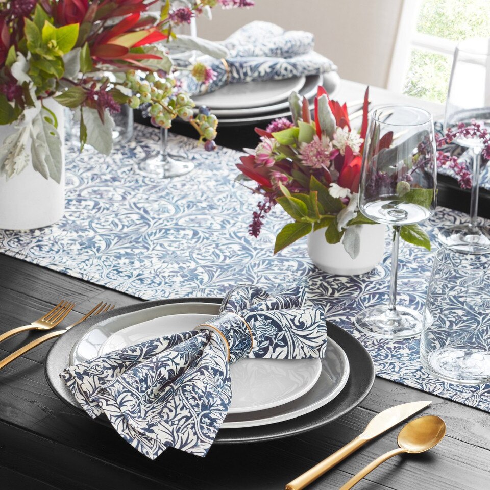 Williams Sonoma x Morris & Co. Table Runner | Williams Sonoma AU